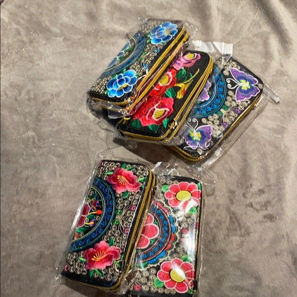 Bags | Wallet Handmade Embroidered | Poshmark